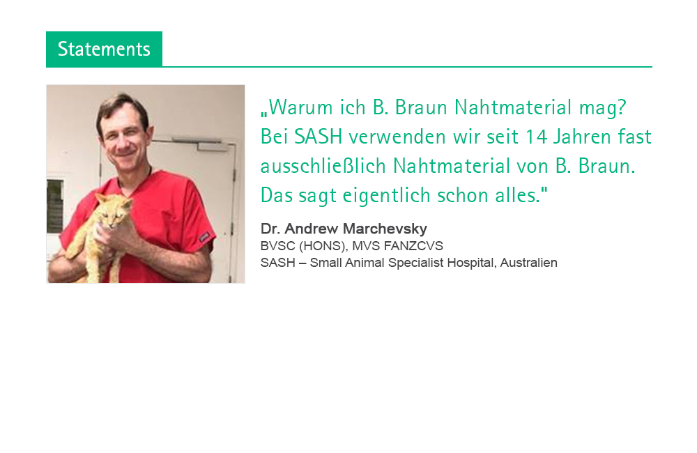 Chirurgisches Nahtmaterial Veterinärmedizin